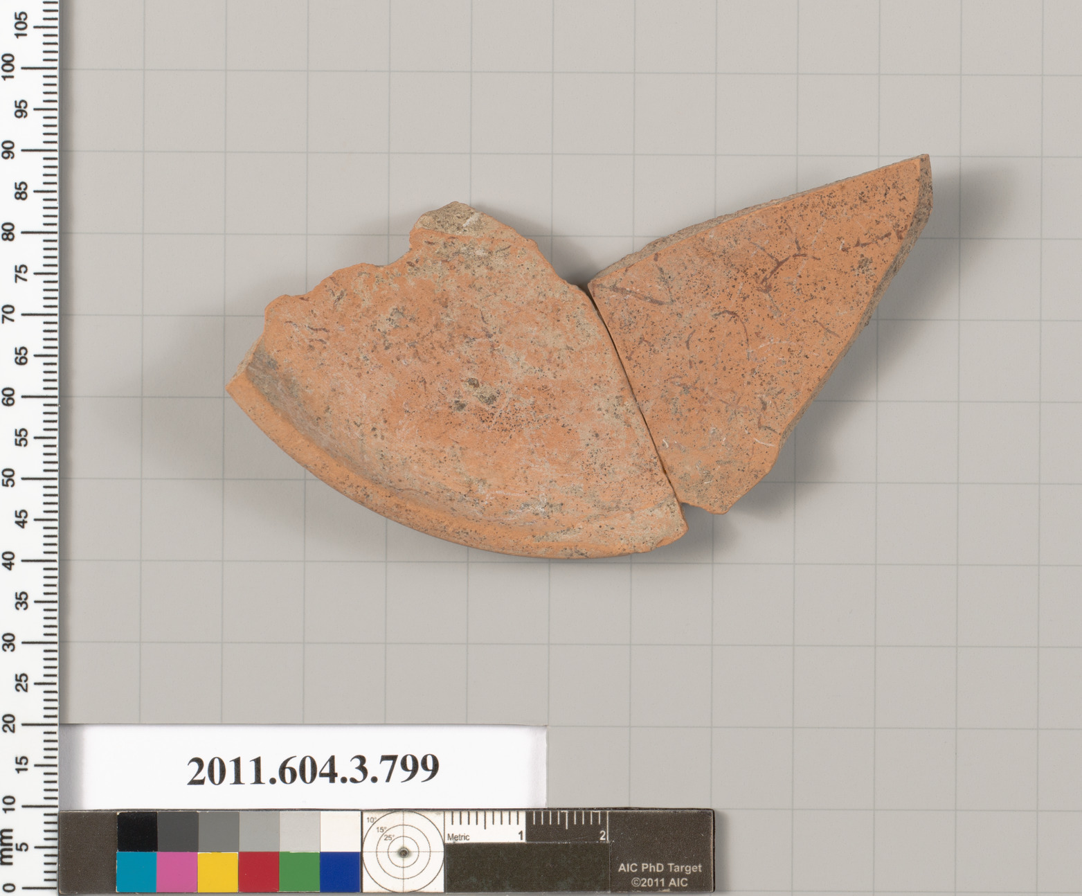 Terracotta fragment of a lid - Greek, Attic - Archaic - The ...