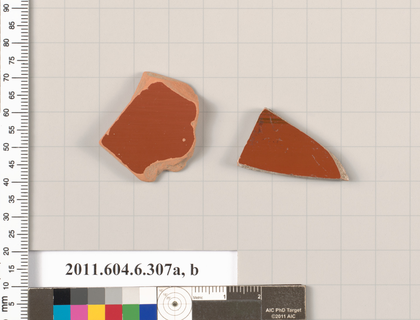 Terracotta fragments of open shapes - Greek, Attic - Archaic/Classical ...