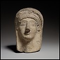 Female protome-mask | Cypriot | Late Cypro-Archaic II | The ...
