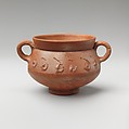 Terracotta cup with barbotine decoration - Roman - Early Imperial - The ...
