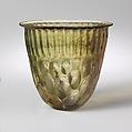 Glass beaker | Roman | Late Imperial | The Metropolitan Museum of Art
