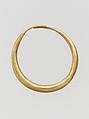 Gold annular earring | Cypriot | Late Bronze Age | The Metropolitan ...