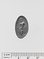 Agate oval gem | Greek | Hellenistic | The Metropolitan Museum of Art