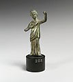 Bronze statuette of a goddess | Roman | Imperial | The Metropolitan ...