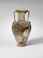 Glass jar with two handles (amphora) | Roman | Late Imperial | The ...