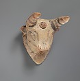 Terracotta bull's mask | Cypriot | Cypro-Archaic II | The Metropolitan ...