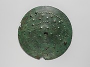Bronze shield boss | Etruscan | Archaic | The Met