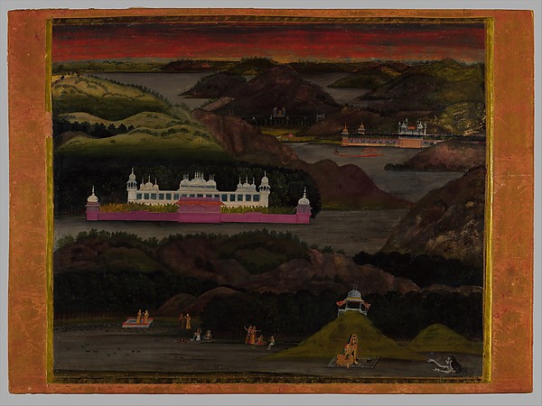 The Gundalao Lake, Attributed to Nihal Chand (1725-82) [Rajasthan ...