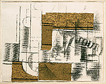 Georges Braque | Glass, Bottle, and Newspaper | The Metropolitan Museum of Art