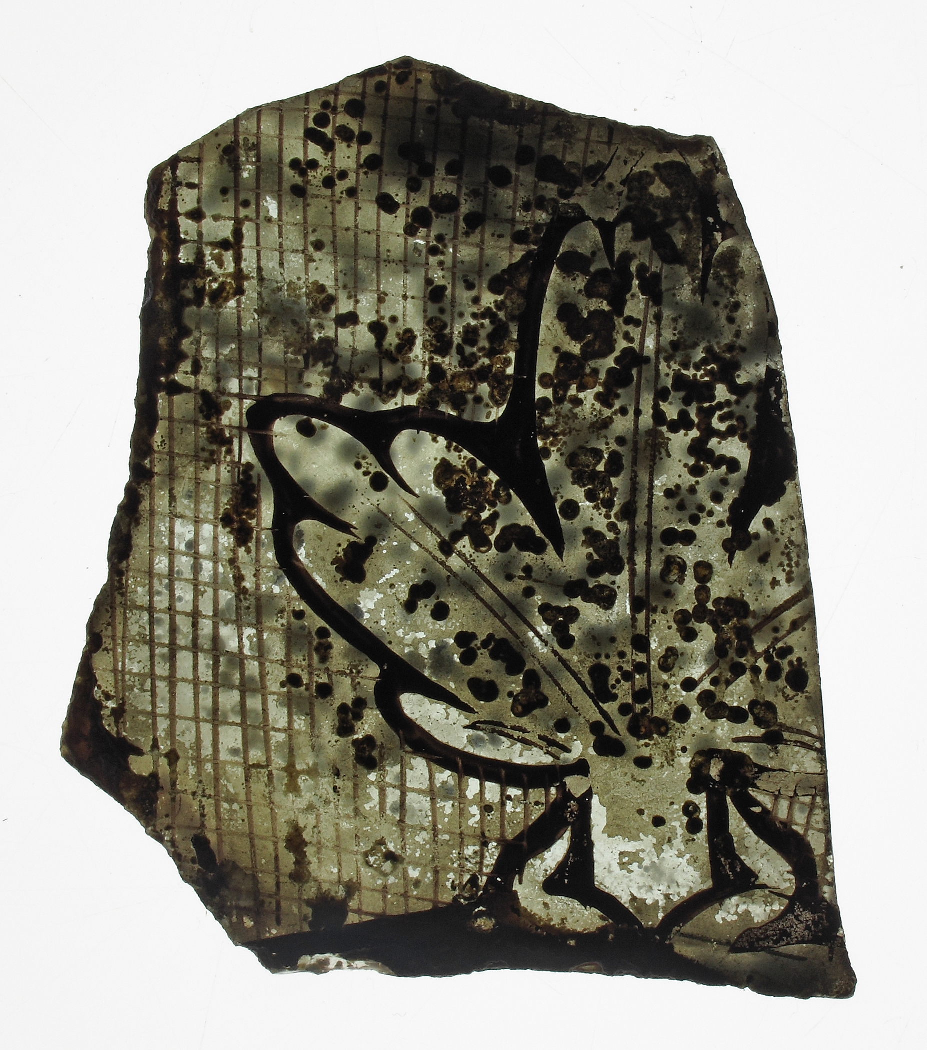 Glass Fragment | French or British | The Metropolitan Museum of Art