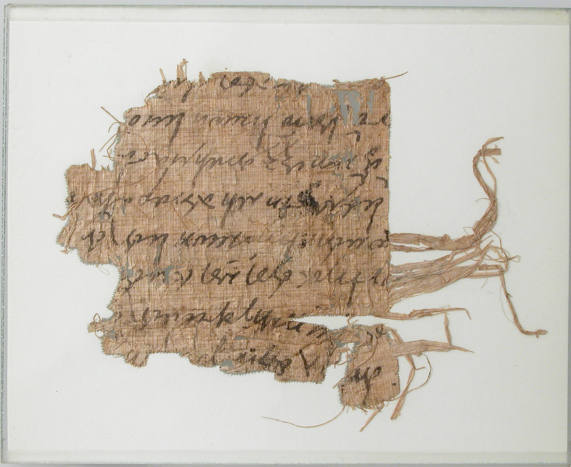 Papyrus Fragment of a Letter | Coptic | The Metropolitan Museum of Art