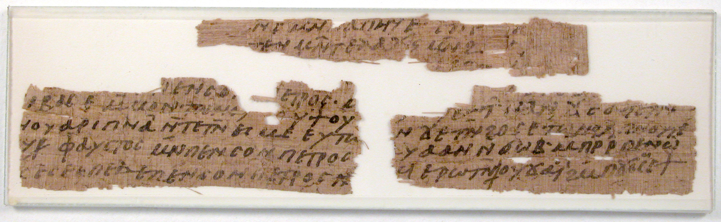 Papyri Fragments of a Letter | Coptic | The Metropolitan Museum of Art