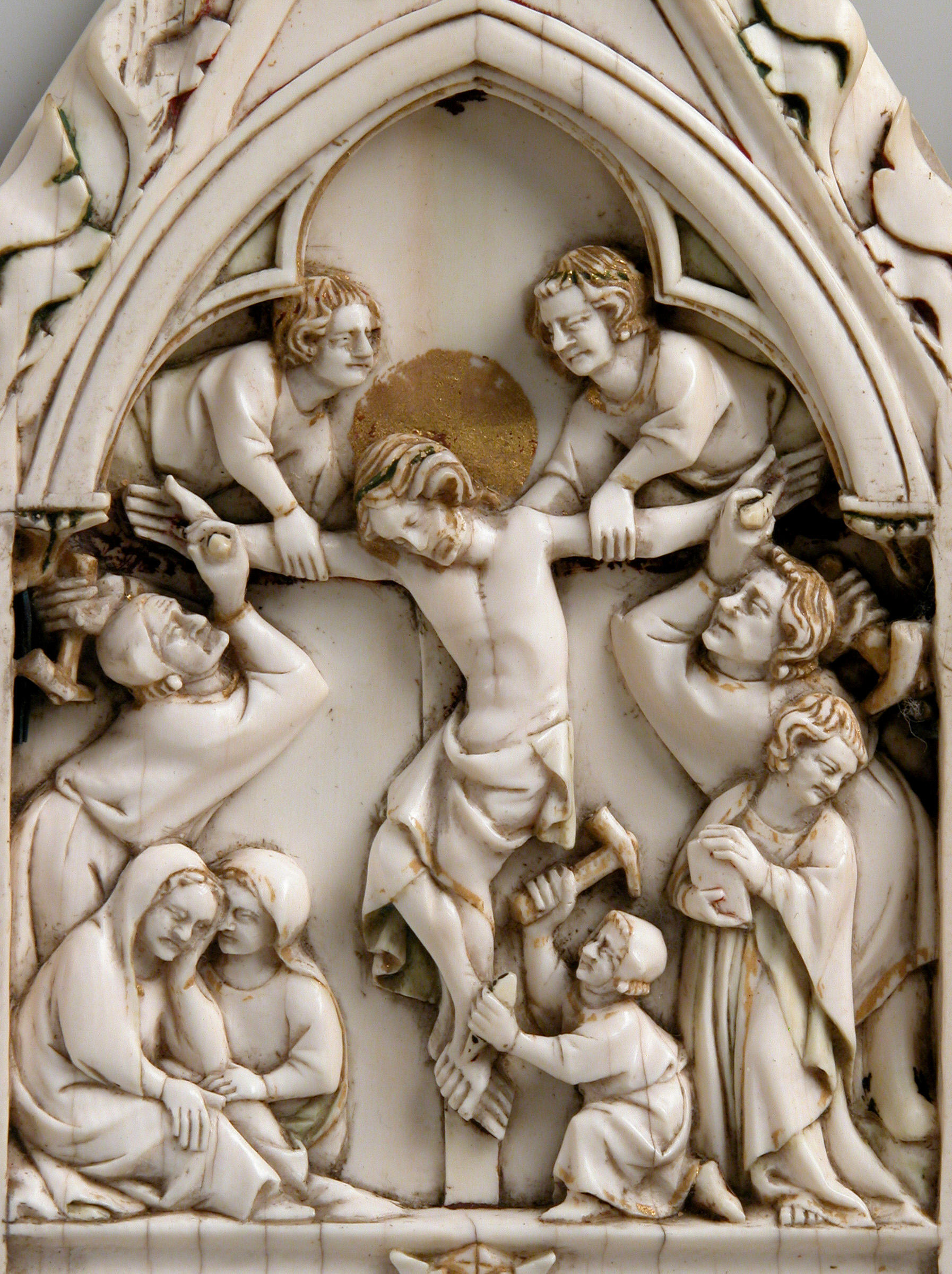 Polyptych With Scenes From Christ s Passion French Or German The Met