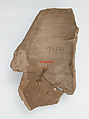 Ostrakon - Coptic - The Metropolitan Museum of Art