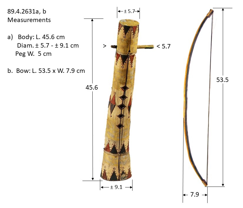 Athabascan Family | Tsii' Edo' Ai (fiddle) | Native American (Apache ...