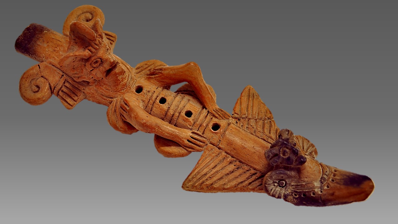 Pottery Flute | Mexican | The Metropolitan Museum of Art