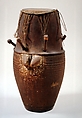 Breasted Drum - Akan, Ashanti (Asante) - The Metropolitan Museum of Art