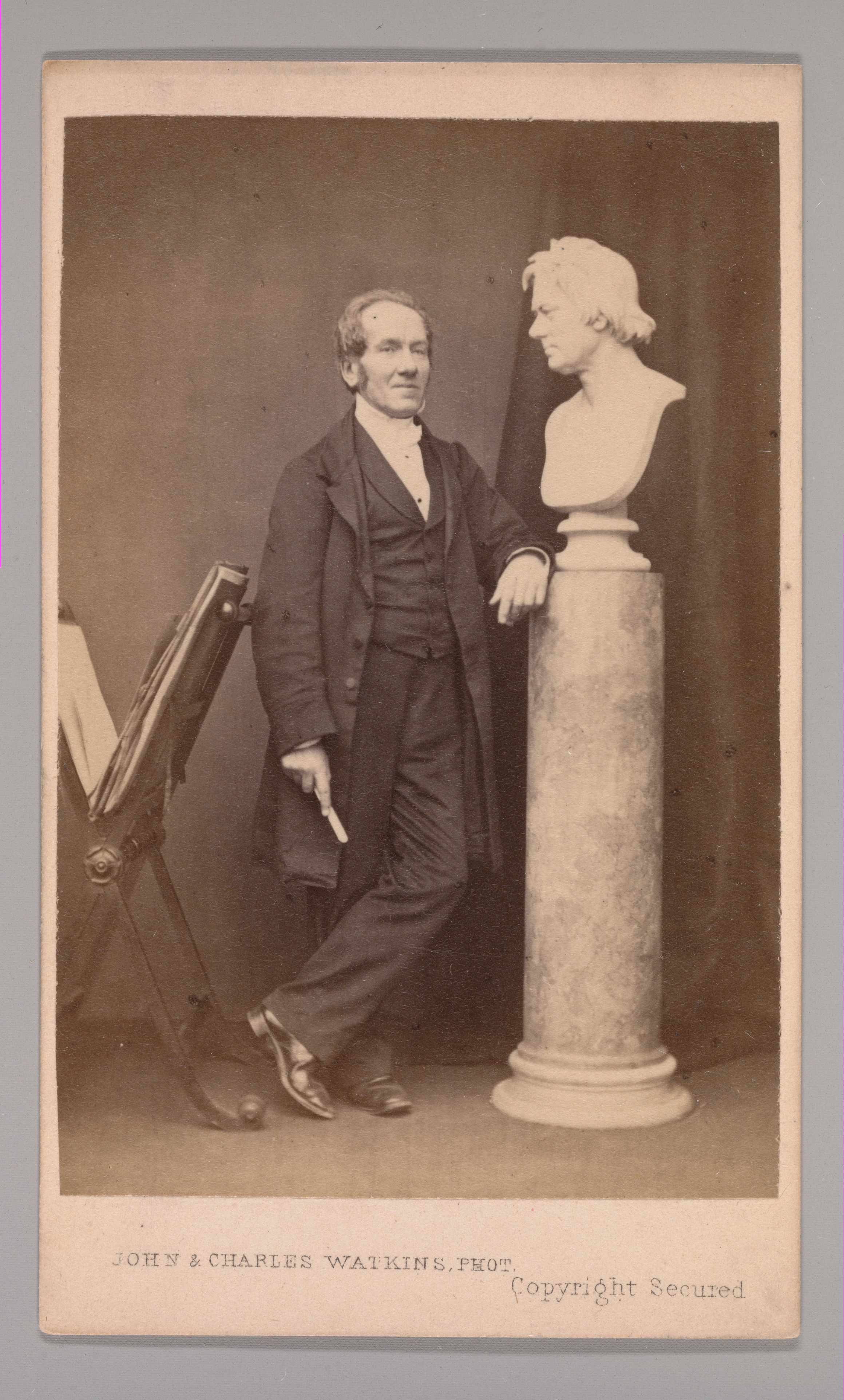 John and Charles Watkins | [Henry Weekes] | The Metropolitan Museum of Art