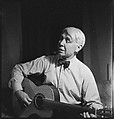 Walker Evans - [72 Portraits of Carl Sandburg Singing and Playing ...
