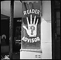 Walker Evans - [7 Views of Palmistry Sign and Junk Shop Window, Third ...