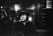 Walker Evans | [Five 35mm Film Frames: Subway Passengers, New York City ...