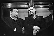 Walker Evans - [Five 35mm Film Frames: Subway Passengers, New York City ...