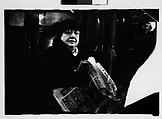 Walker Evans - [Four 35mm Film Frames: Subway Passengers, New York City ...