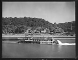 Walker Evans | [Sternwheeler A.B. Sheets on River, Pittsburgh ...