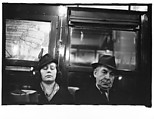 Walker Evans - [Five 35mm Film Frames: Subway Passengers, New York City ...